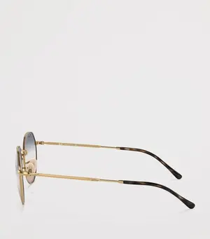 Ray-ban Metal Jack Round Sunglasses