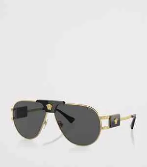 Versace Medusa Pilot Sunglasses