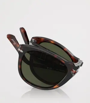 Persol Foldable Pilot Sunglasses
