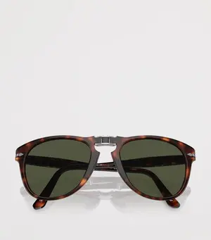 Persol Foldable Pilot Sunglasses