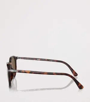 Persol Acetate Rounded Square Sunglasses