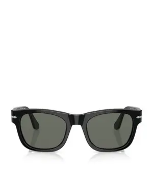 Persol Acetate Rectangle Sunglasses