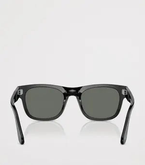 Persol Acetate Rectangle Sunglasses