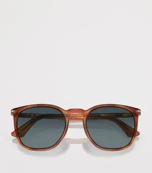 Persol Acetate Round Sunglasses