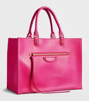 Balenciaga Large Leather Tote Bag