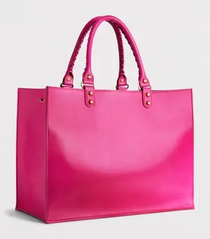 Balenciaga Large Leather Tote Bag