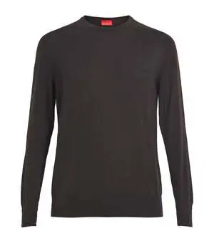 Isaia Wool Sweater - Brown