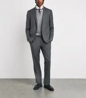 Corneliani Wool 2-piece Suit - Grey