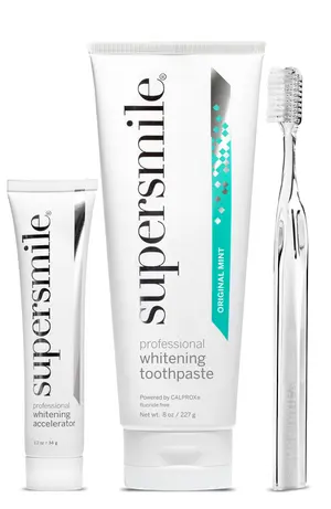 SUPERSMILE New Kit Sku -org Mint 8oz/ Accelerator / Crystal Collection - None
