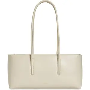 DEMELLIER The Stockholm Leather Shoulder Bag - Chalk