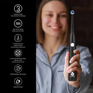 PURSONIC His & Hers Rotary Toothbrush & Uv Sanitizer Set