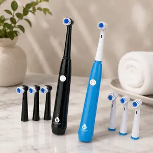 PURSONIC His & Hers Rotary Toothbrush & Uv Sanitizer Set