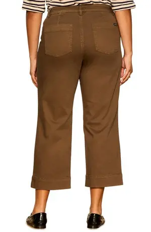 Sanctuary Insider Crop High Waist Cropped Straight Leg Jeans