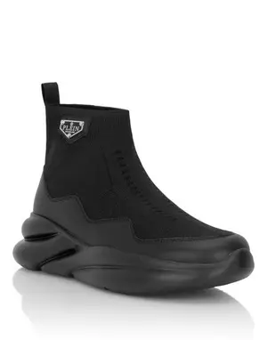 Philipp Plein Runner Sock Skywalker - Black/black