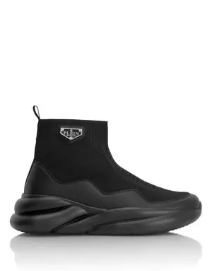 Philipp Plein Runner Sock Skywalker - Black/black
