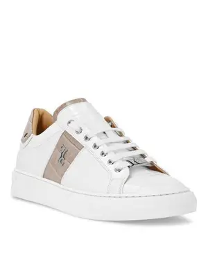 BILLIONAIRE Low Top Sneakers Cocco - Whitebeige