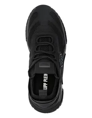 Philipp Plein Predator Tech Runner Sneakers - Black/black