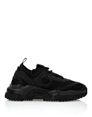 Philipp Plein Predator Tech Runner Sneakers - Black/black