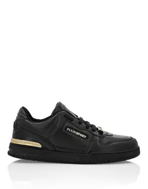 PLEIN SPORT Viper Ii Core Gen.x.05 Low-top Sneakers - Black/lightgold