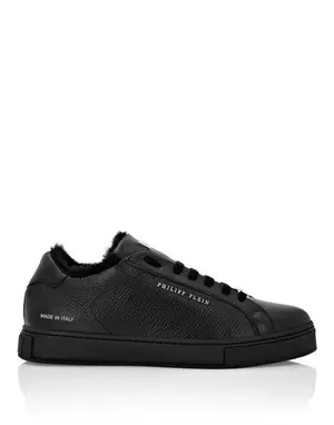 Philipp Plein Leather Lo-top Sneakers Big Bang
