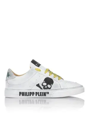 Philipp Plein Leather Low-top Sneakers