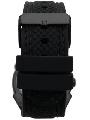 PEUGEOT Stainless Steel Sports Watch With Silicone Strap