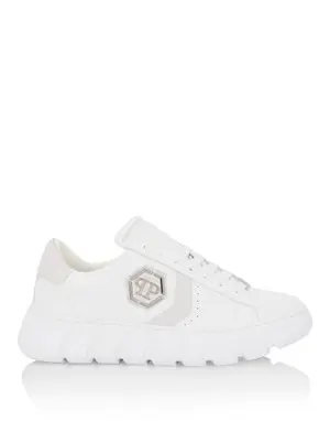 Philipp Plein Hexagon Force Low-top Sneakers - White