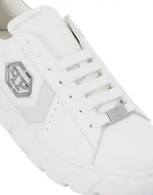 Philipp Plein Hexagon Force Low-top Sneakers - White
