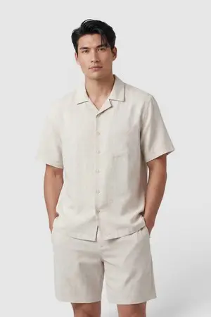 JACK ARCHER Getaway Linen Shirt