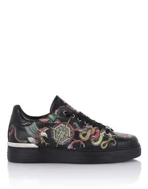 Philipp Plein Printed Low-top Sneakers