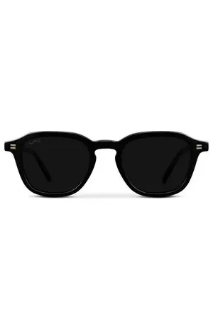 WMP EYEWEAR Silas48mm Square Polarized Sunglasses - Black