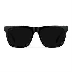 WMP EYEWEAR Denver 53mm Polarized Square Sunglasses - Black