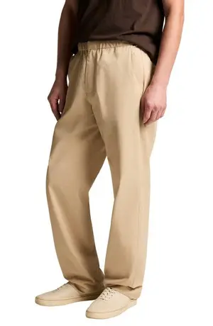 Vince Louie Easy Elastic Waist Cotton Pants