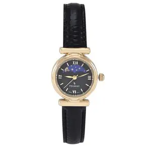 PEUGEOT Petite Sun-moon Complication Watch - Black