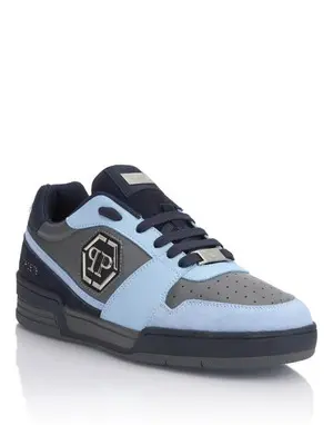 Philipp Plein P-force 78 Low-top Sneakers - Darkblue/lightblue