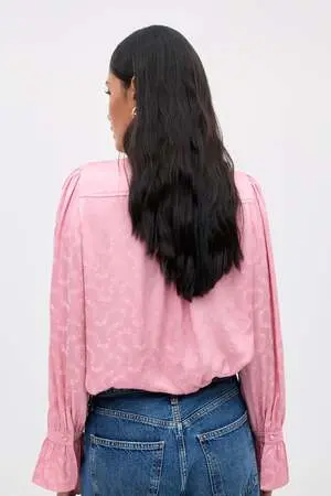 Rixo Evanora Floral Trail Shirt
