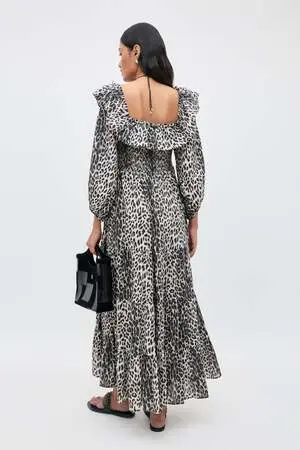 Rixo Gabriel Nina Leopard Mocha Regular