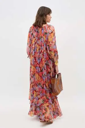 Rixo Hayden Chelsea Floral Red Regular