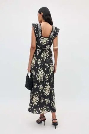Rixo Bailee Amelia Gremlin Mix Regular Dress