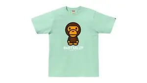 A BATHING APE Baby Milo Tee Shirt - Green