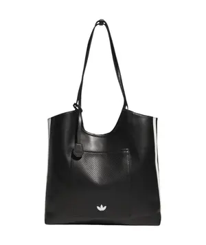 Adidas Perforated Pu Tote Bag - Black