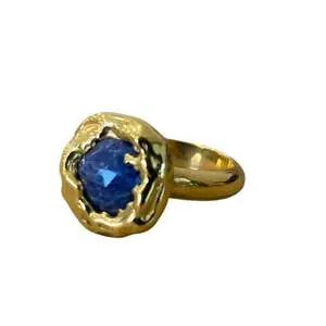 MITSYMAY JEWELLERY One Of A Kind Sapphire Ring - Blue