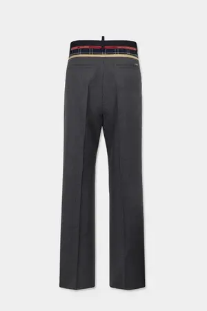 Dsquared2 Hybrid Trousers With Multi-layer Waistband