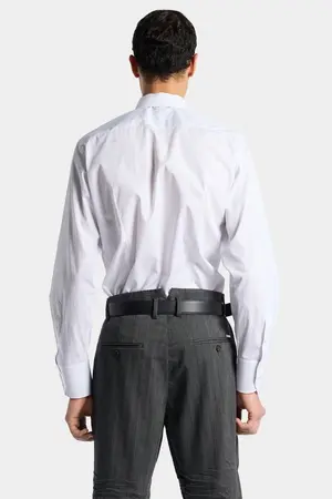 Dsquared2 Easy Slim 70's Pin Collar Shirt