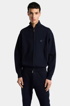 Dsquared2 Metal Upside Down Knit Cardigan