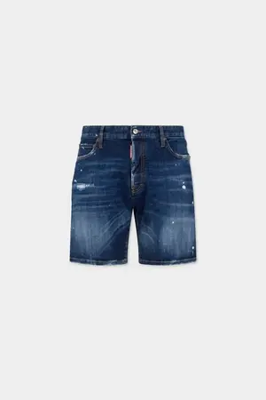 Dsquared2 Medium Easy Red Spots Marine Shorts
