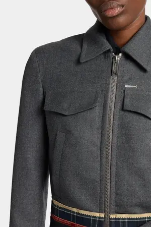 Dsquared2 Hybrid Flannel Jacket