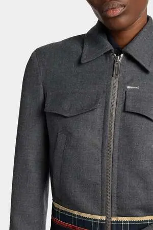 Dsquared2 Hybrid Flannel Jacket