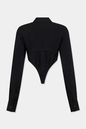 Dsquared2 Chic Night Loop" Satin Shirt