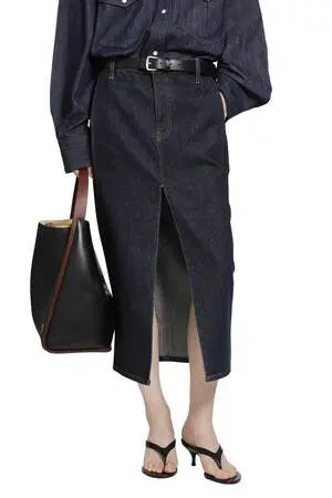 Khaite Anden Skirt - Blue
